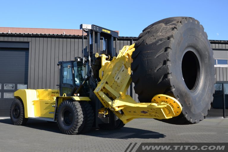 Reachstackers & big forklifts | Tito Lifttrucks | Tire Handler for the ...