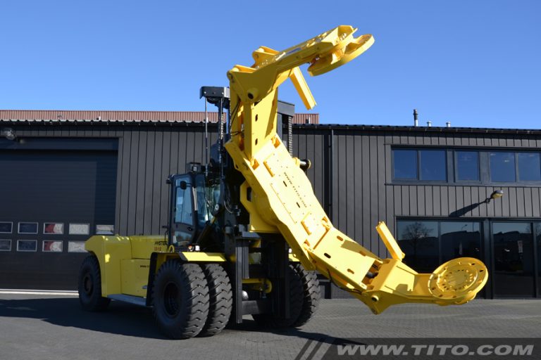 Reachstackers & big forklifts | Tito Lifttrucks | Tire Handler for the ...