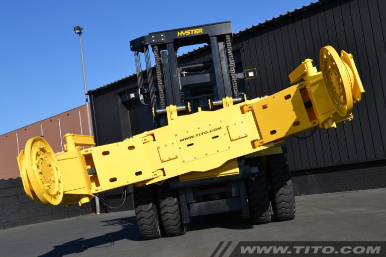 Reachstackers & big forklifts | Tito Lifttrucks | Tire Handler for the ...